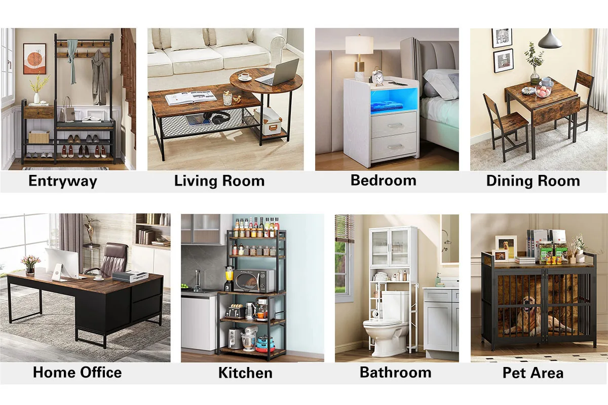 Modern Luxury Wooden Safe Led Night Stand Bedroom Smart Bedside Table ...