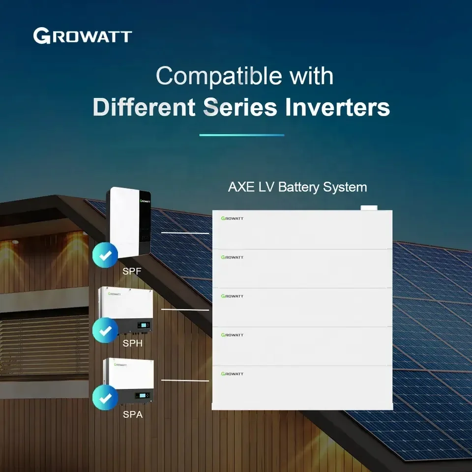 Growatt Axe Modular Lithium Battery Can Stacked Installation 5kwh ...