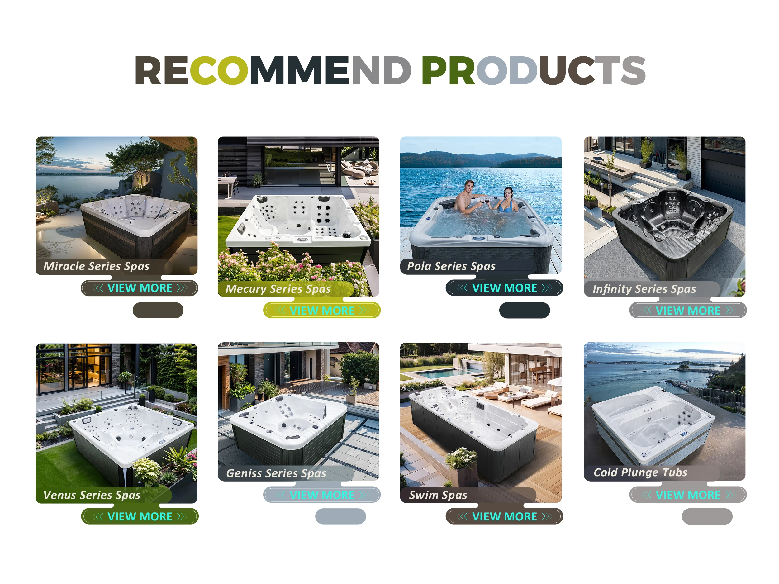 Large Outdoor Party Leisure Whirlpool Pool SPA - LOVIA Spa