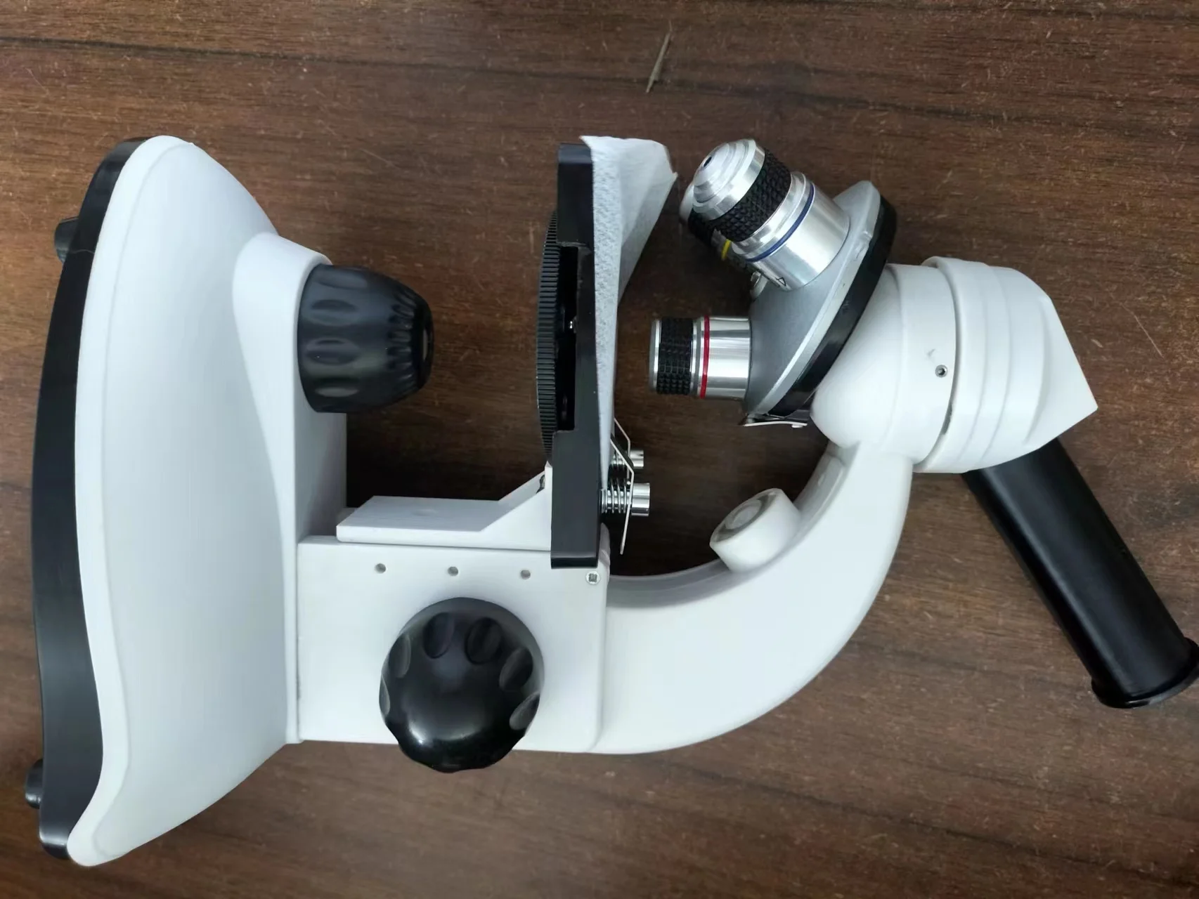 XSP-60 Monocular Biological Microscope for Students 40X-640XLED Light ...