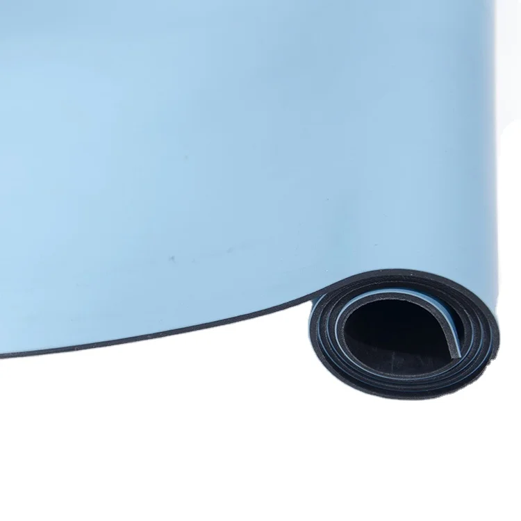 Custom Green Antistatic Safe Rubber Heat Resistant Pvc Pc Building Esd ...