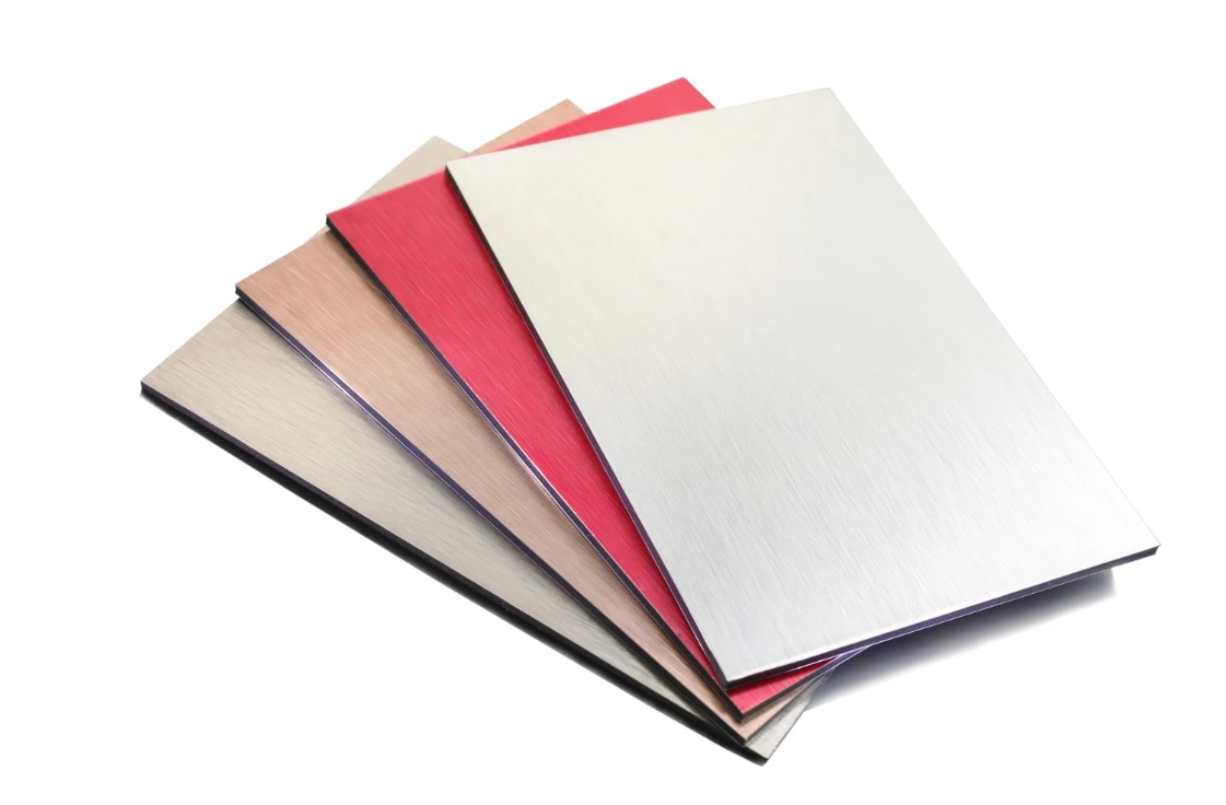 OEM Flame Resistant PVDF Cladding Facade Boards for Outdoor