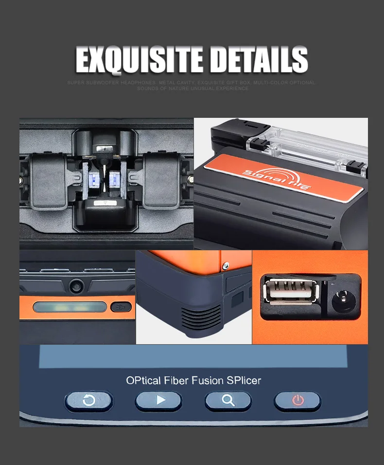 New Ftth Fusion Splicer Ai-6c+six Electromechanical Core To Core ...