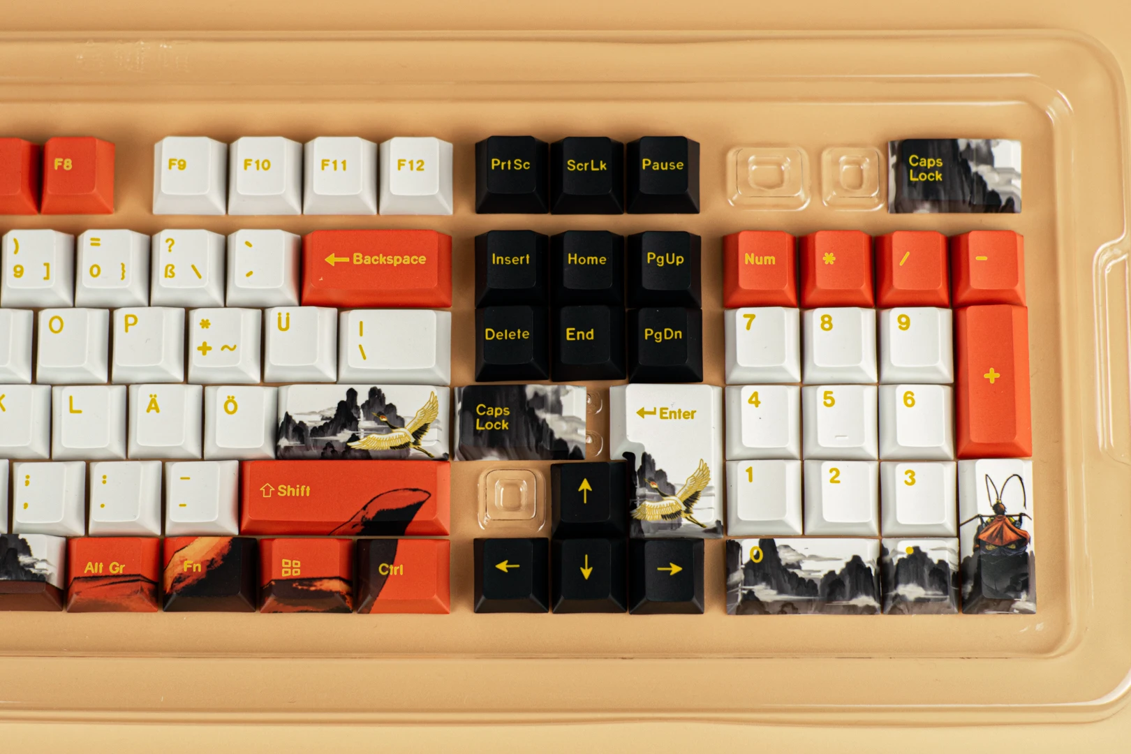 Customizable Goku Keycaps - OEM Profile PBT Dye Sublimation