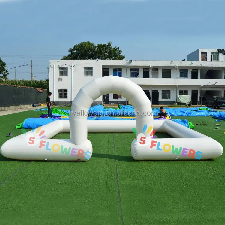 Inflatable Perimeter Arena Car Race Jungle Run Bumper Car Track ...