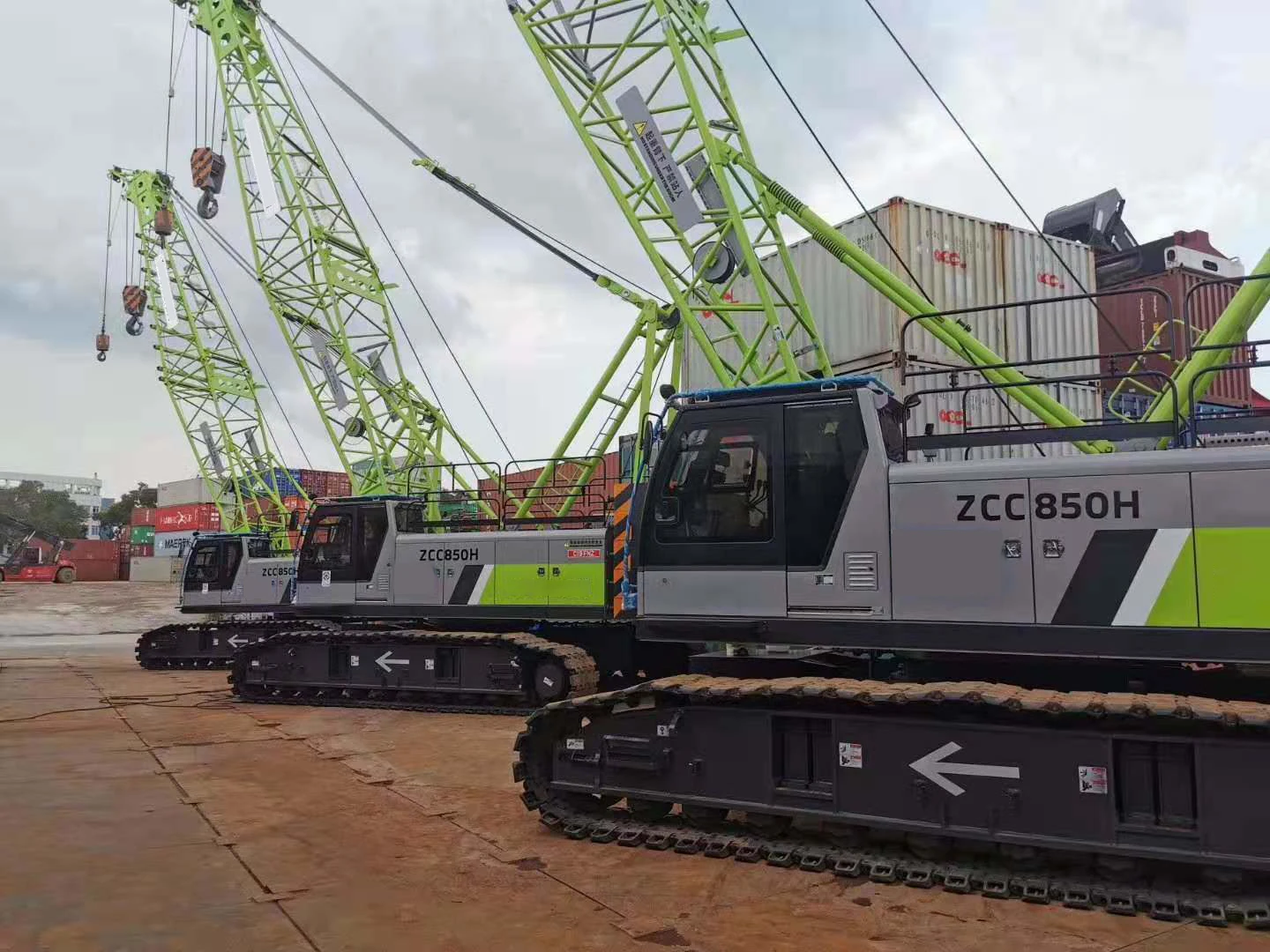 Zoomlion Crawler Cranes Mobile Cranes 100 Ton New Crawler Crane ...