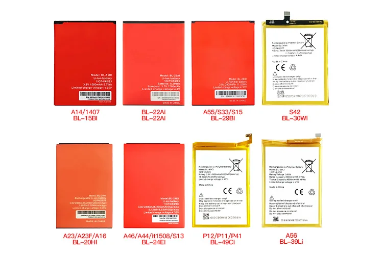 Mobile Phone Rechargeable Battery For Itel S42 Bl-30wi A56 Bl-39li Bl ...