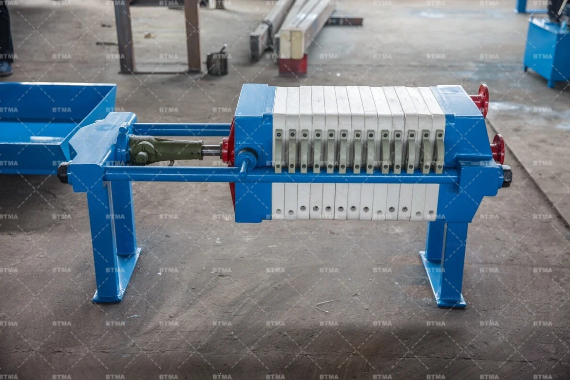 BTMA Plate and Frame Filter Press Automatic Manual Filter Press for ...