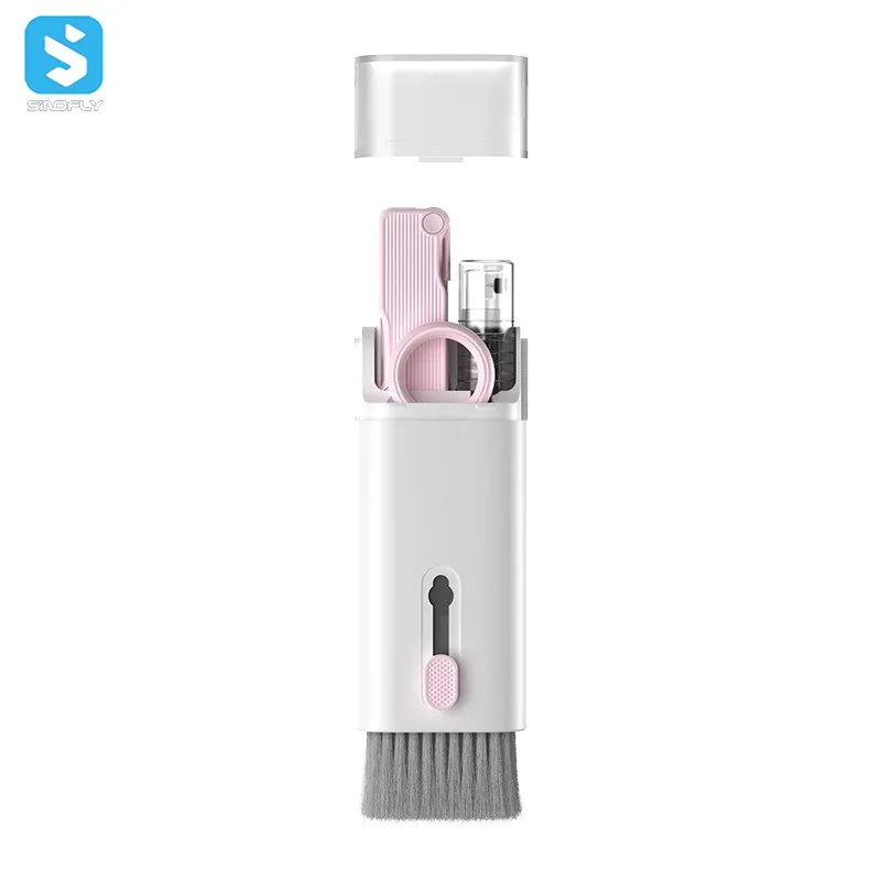Multifunctional Keyboard Earphone Electronics Cleaner Brush Kit 7 In 1 ...