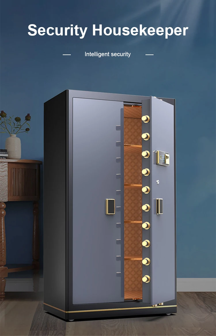 Large Safe Box For Home Heavy Electronic Digital Fingerprint Steel ...
