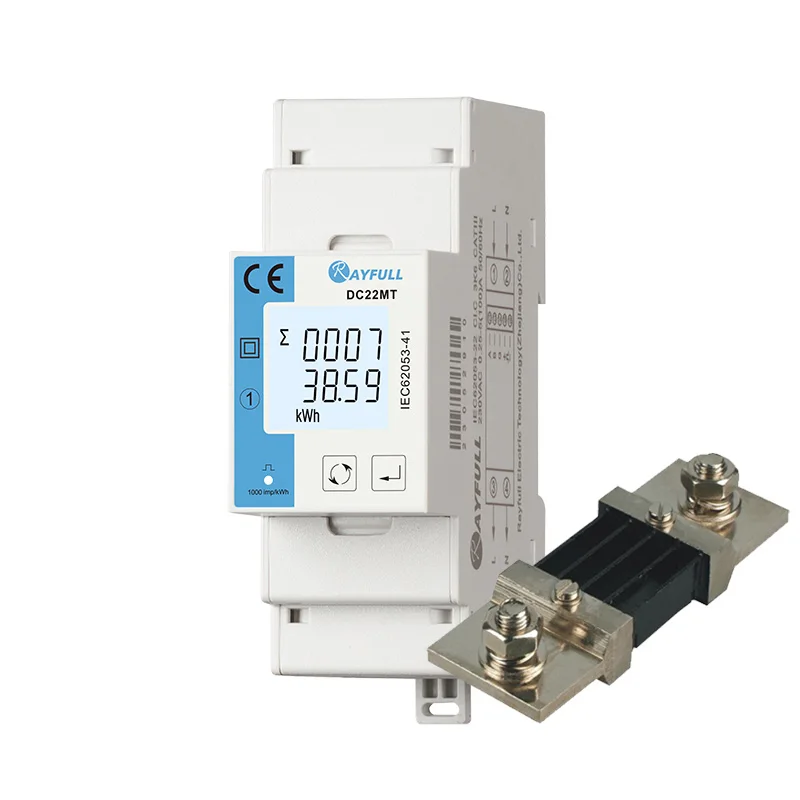 Rayfull DC22MT Single Phase Meter DC Meter 4 Tariffs EV Charging Pile ...