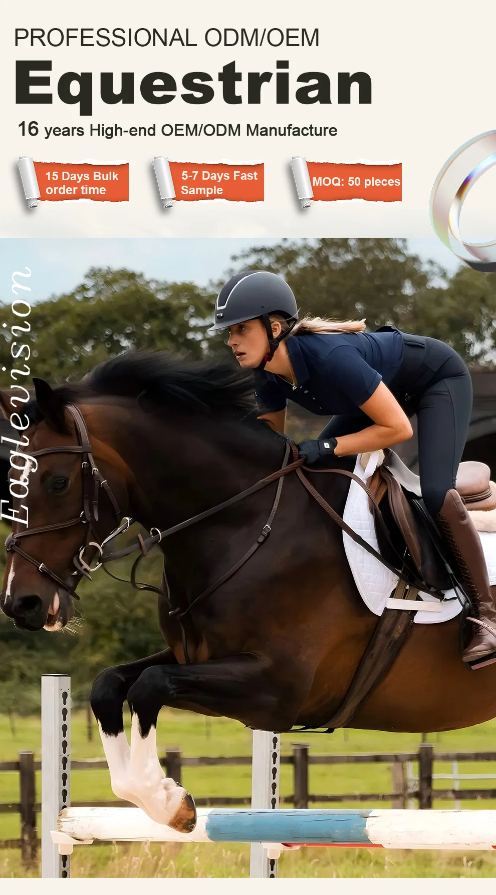 Equestrian Show Jacket - Durable, Comfortable, Customizable