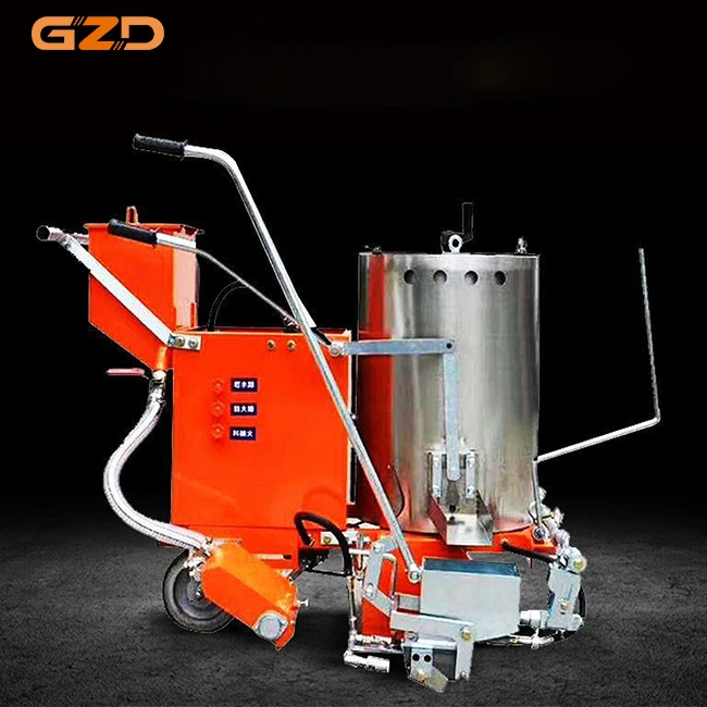 Factory Thermoplastic Road Marking Paint Machine Traffic Paint Line ...