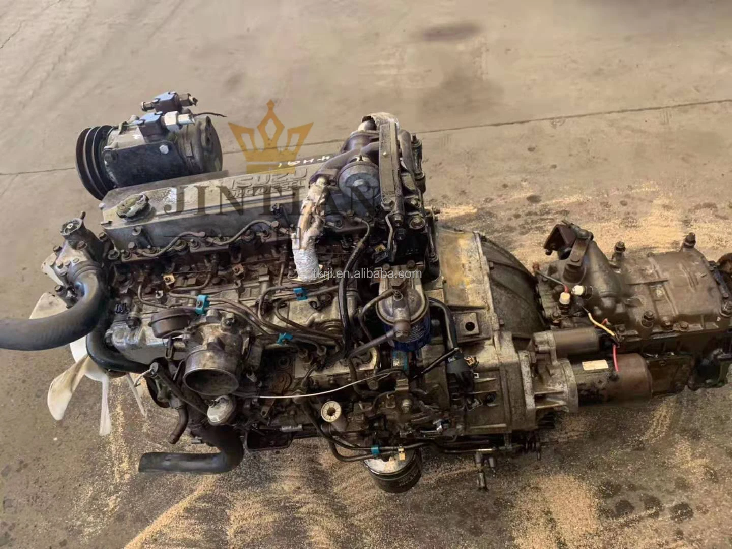 Used Engine 4hg1 Engine For Isuz - Buy Original 4 Stroke 4 Cylinder ...