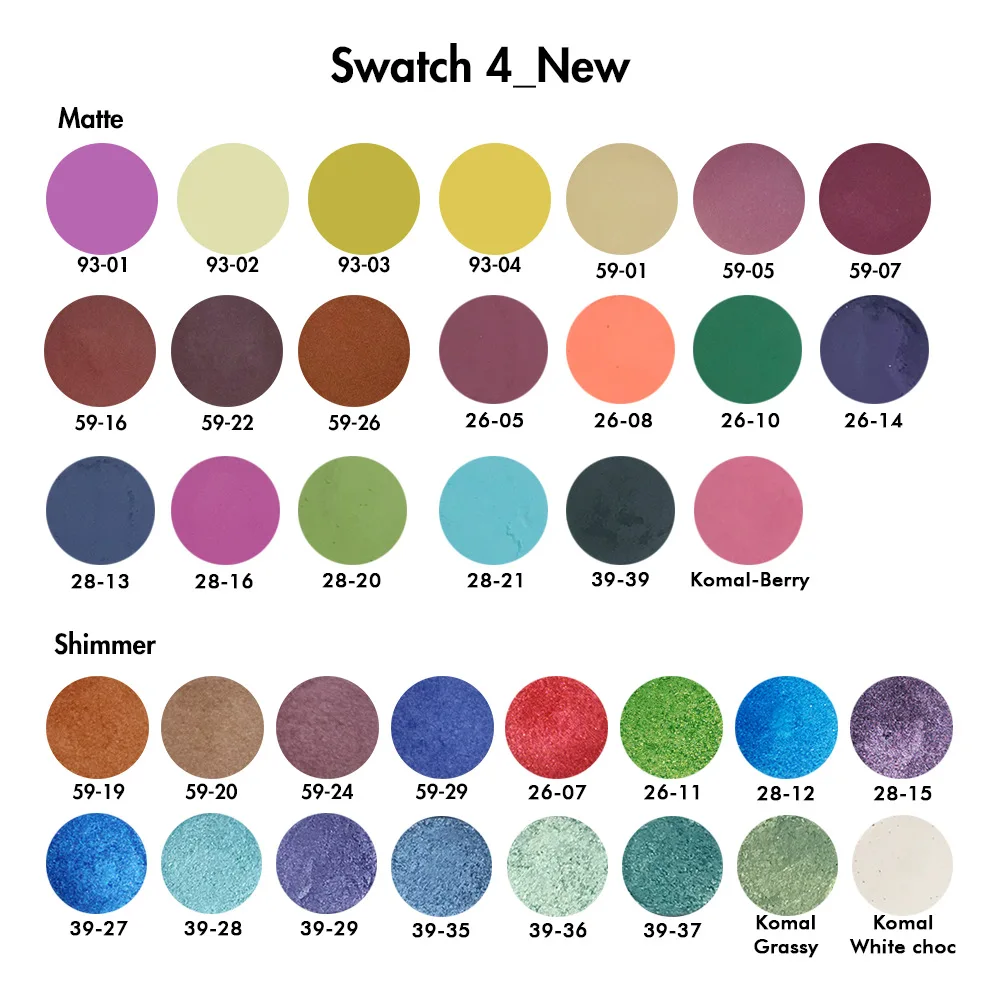 Wholesale 24 Color Shine-eye-shadow Shimmer Glitter For Eyeshadow ...