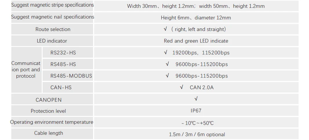 AGV navigation magnetic sensor high-precision suitable for positioning ...