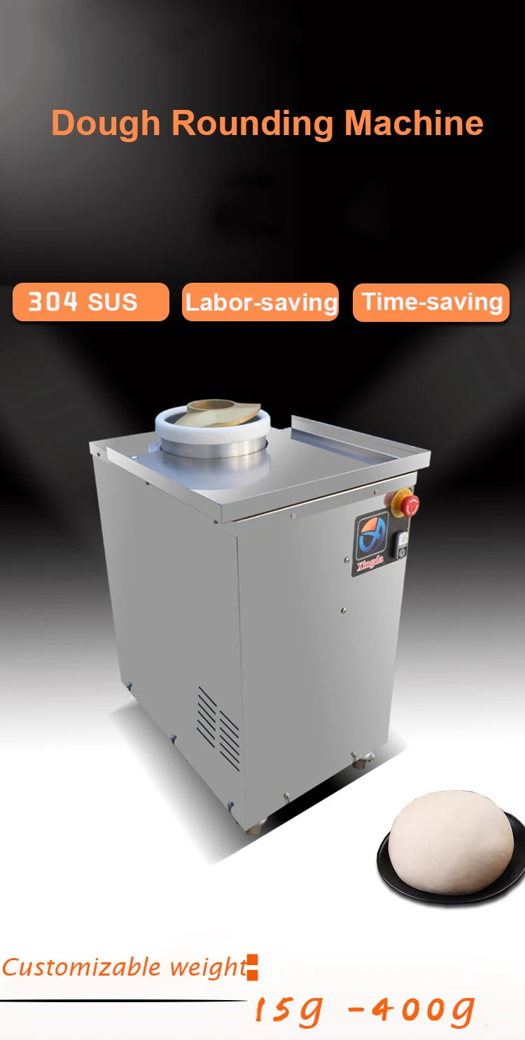 QDMECH Fully Automatic Dough Divider Rounder Small Bakery Dough Cutting ...