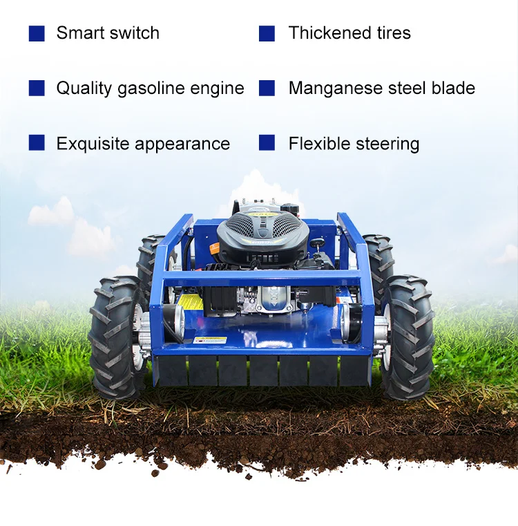 New Design Multi Purpose Remote Control Robot Lawn Rc Lawn Mower For ...