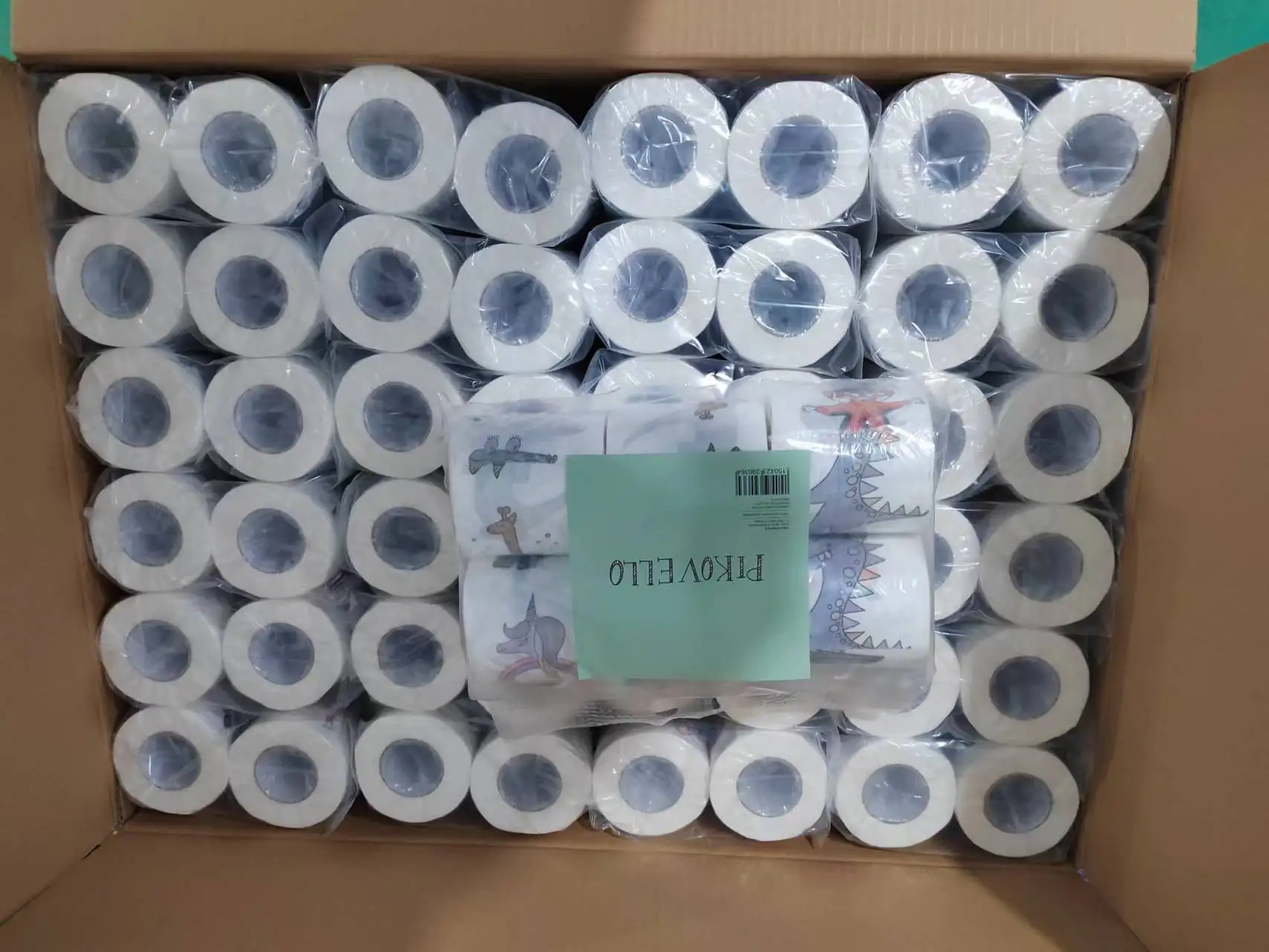 Cartoon Animation Toilet Paper Roll,Printed Toilet Paper Funny Novelty ...