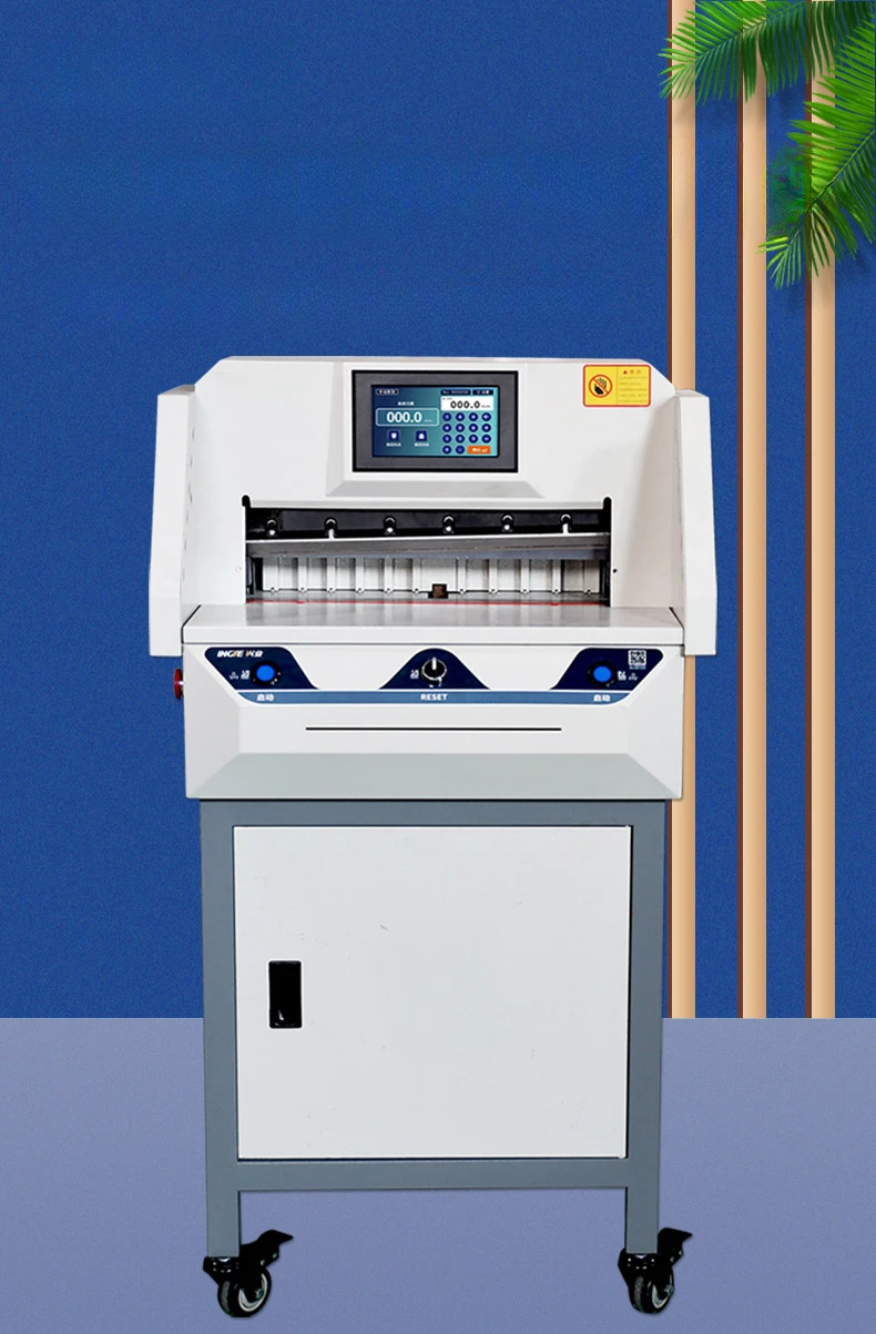 460mm Electric Guillotine Paper Cutter with 7\" LCD Touch Screen New ...