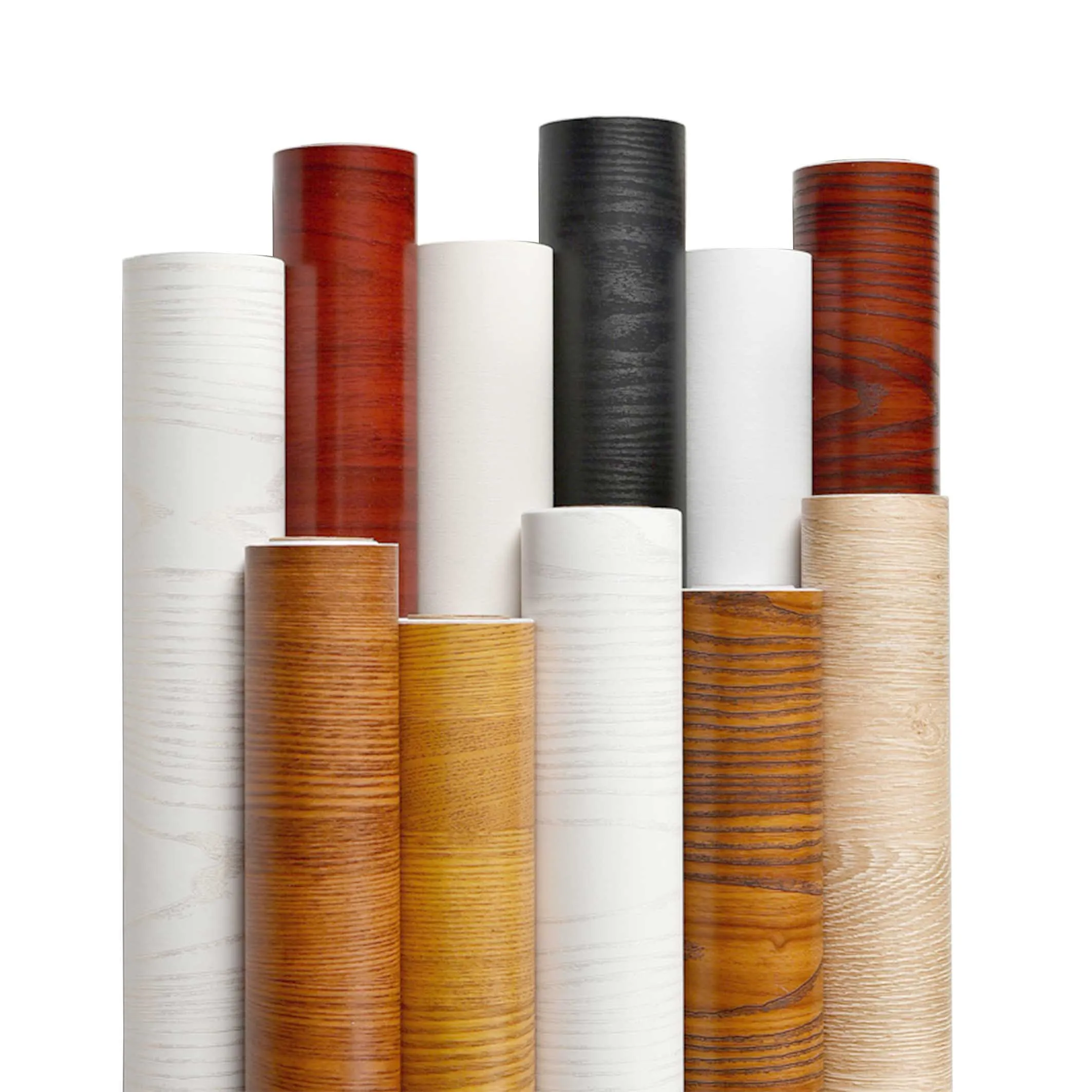 Wood Grain Vacuum Forming PVC Film for Decoration Self Adhesive Foil ...