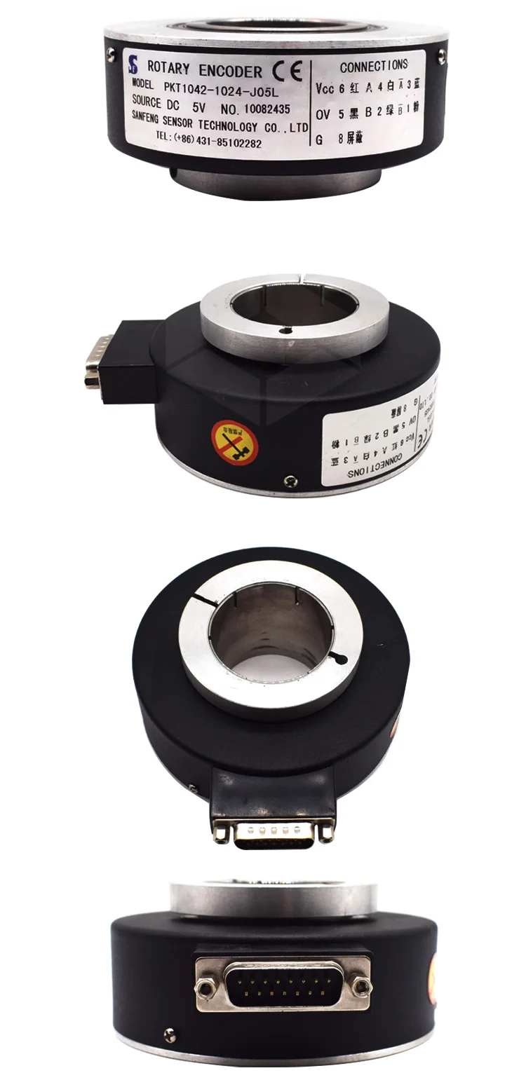 Asynchronous Elevator Spindle Three peak Encoder PKT1030-1024-J30F ...