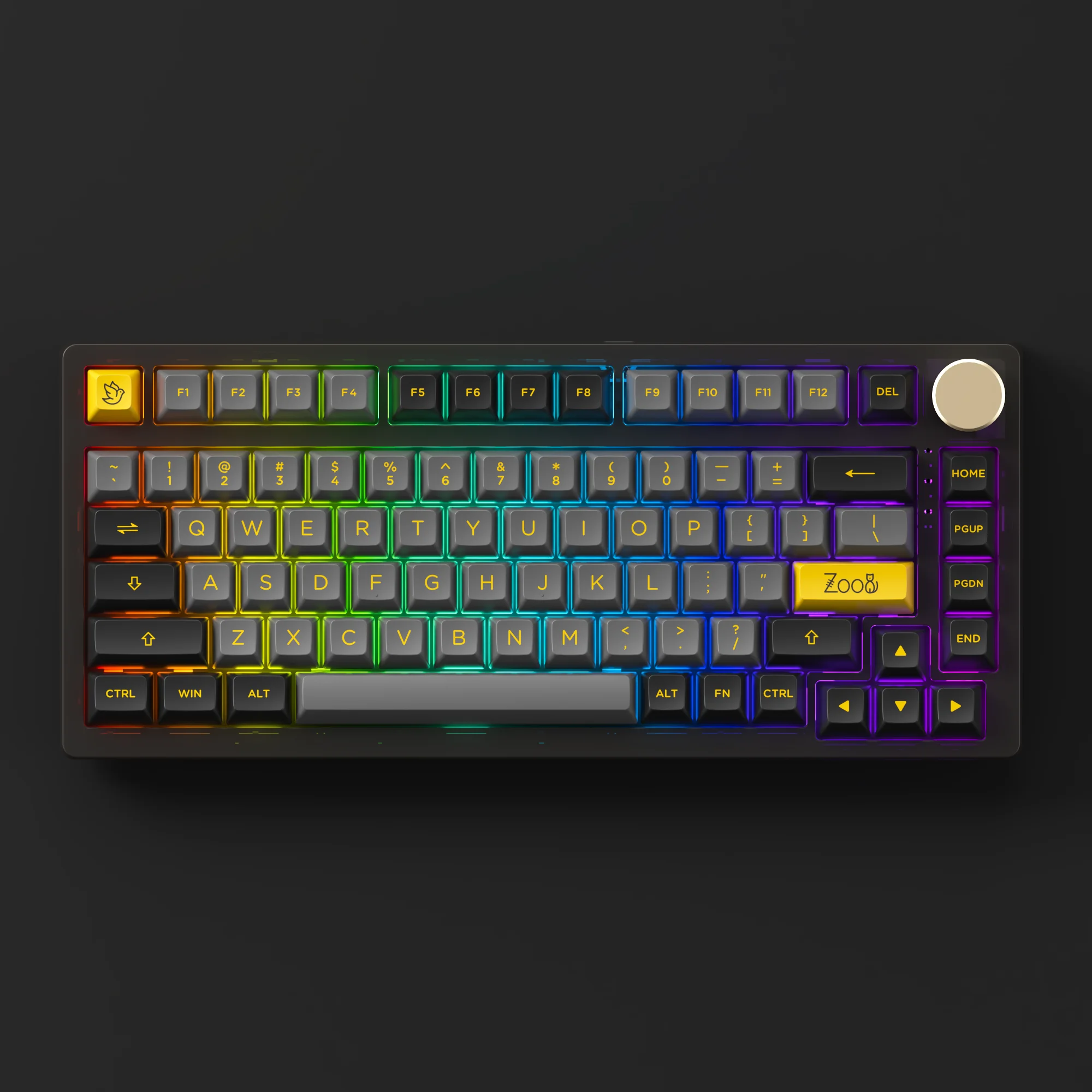 Akko Pc75b Plus Air Mechanical Keyboards With Knob Rgb Hot Swap Suit ...