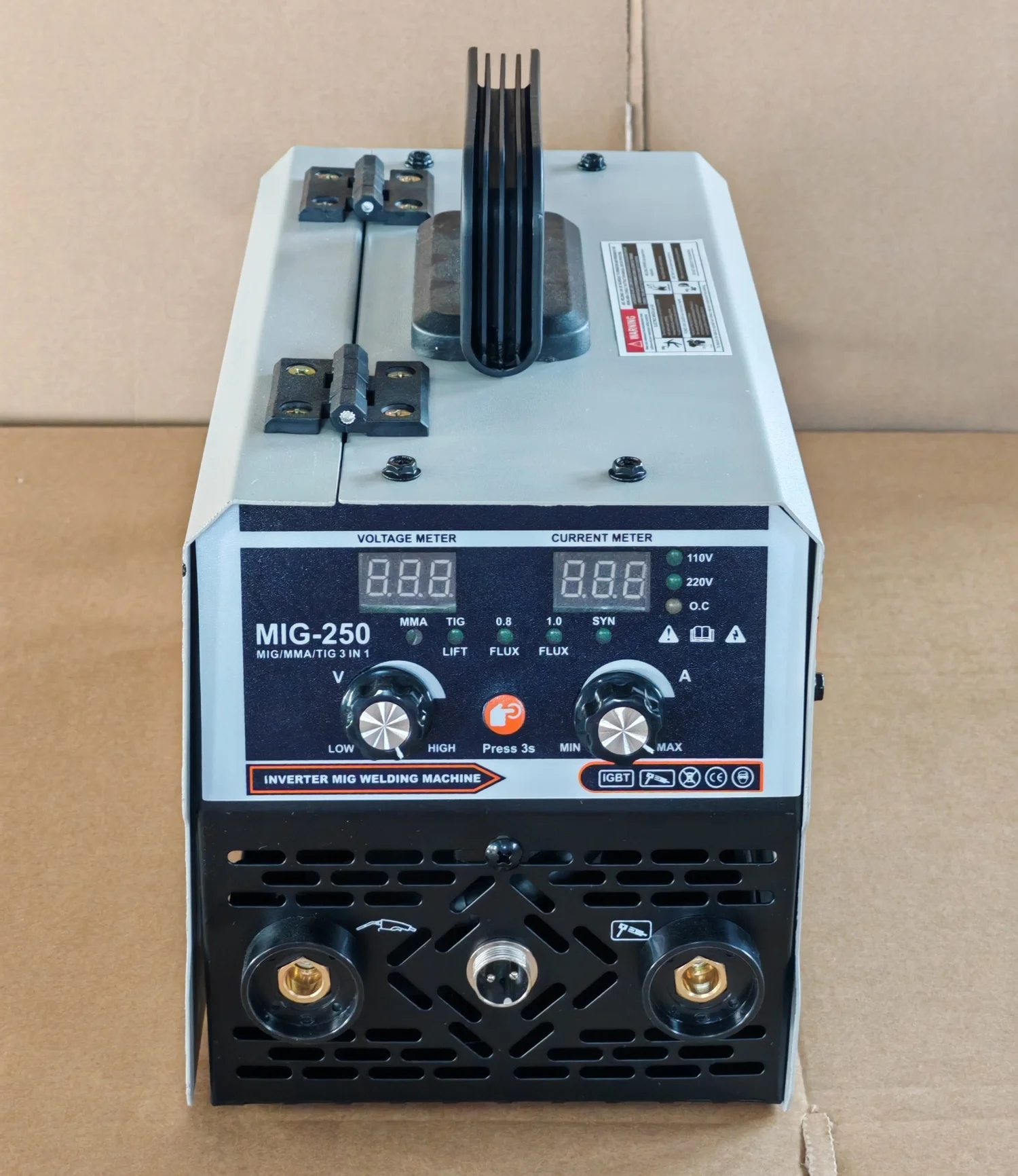 Promotional MIG 350 220V Gas-Free Small Size Welder MIG Welding Machine ...