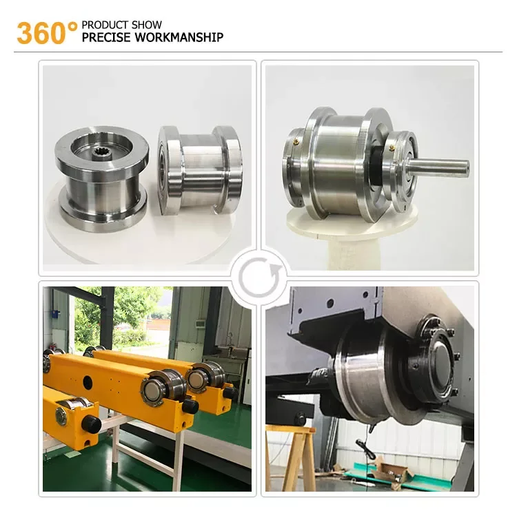 Customized Forging and Casting Gantry Crane Wheel Forging Crane Wheels ...