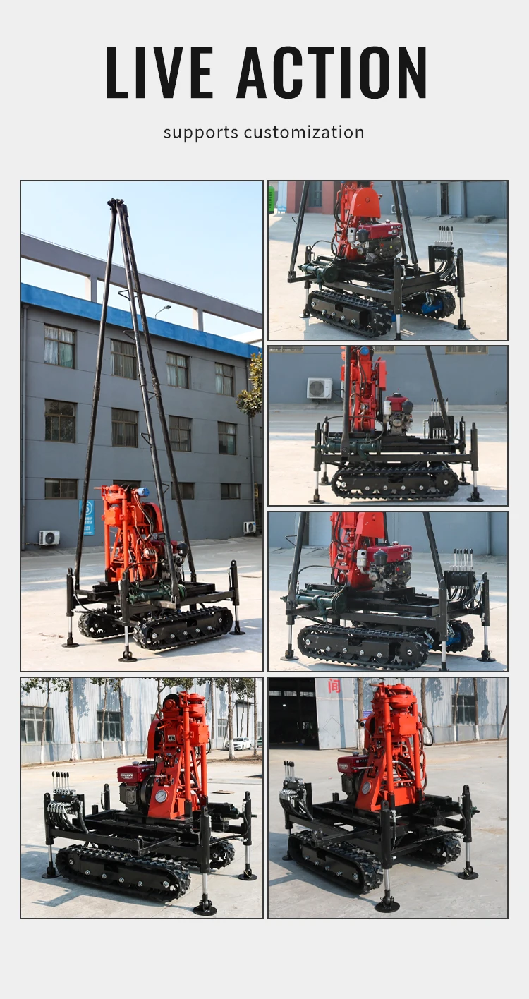 Small Portable Geoconstruction Geotechnical Mine Exploration Drilling ...