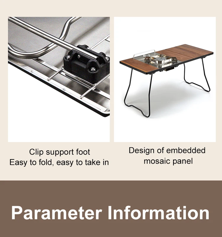 Alocs Garden Furniture Table De Camping Hiking Backpacking Folding ...