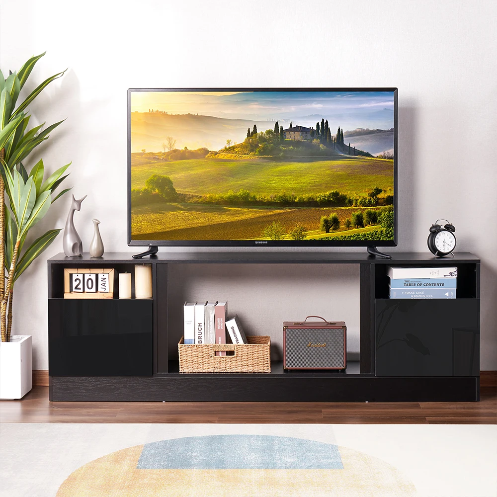 Modern Living Room Lcd Tv Stand Wooden Furniture Living Room Furniture ...