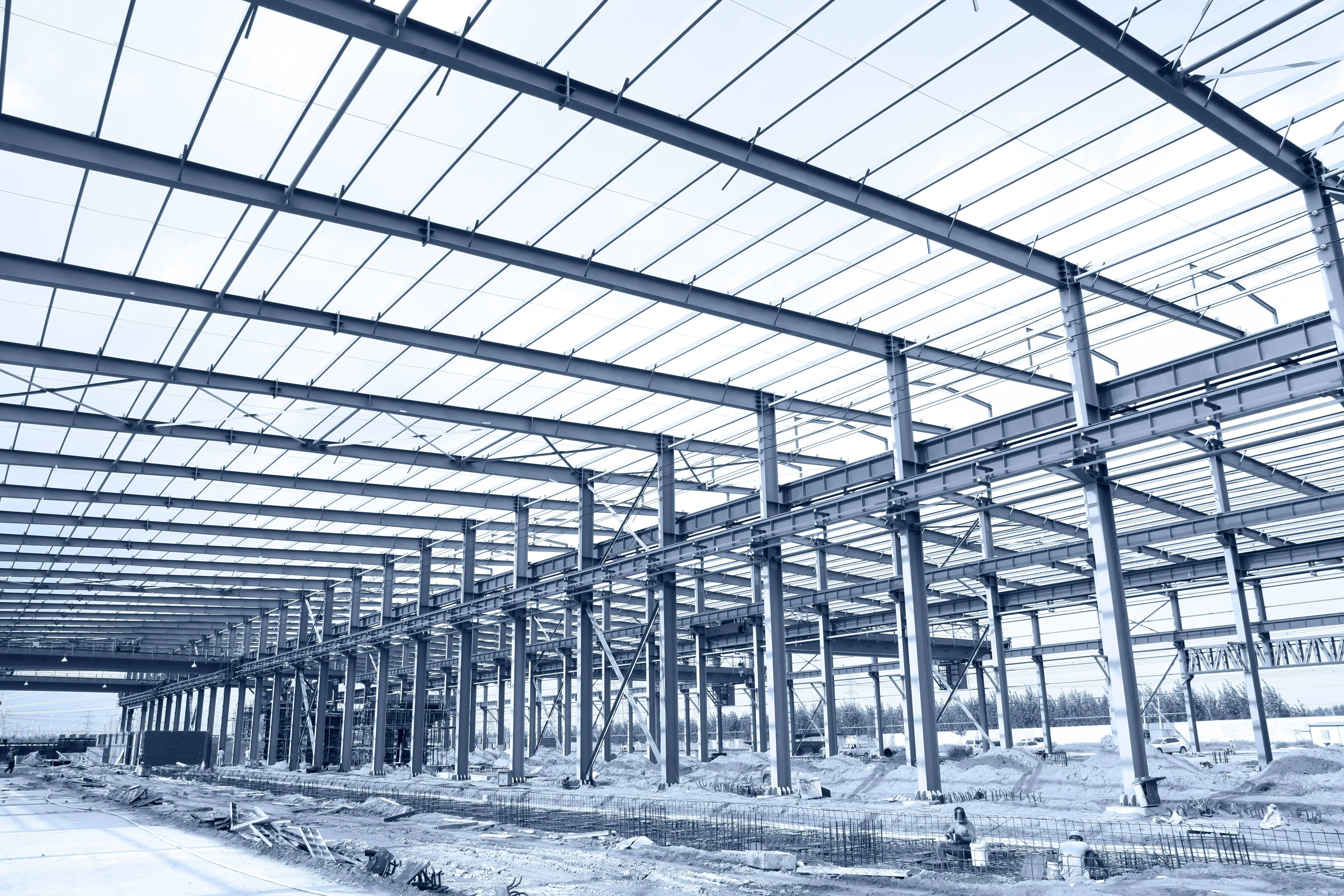 Prefabricated Steel Warehouse Project Building Plant Structure ...