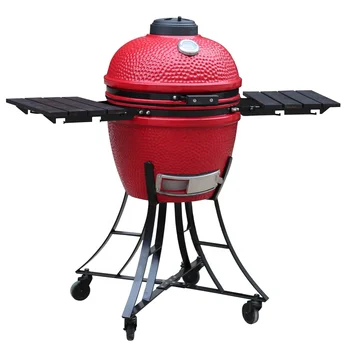 M.y Turkish Bbq Charcoal Grill Kamado Ceramic Barbecue Smoker 18 Inch Smokeless Grill Outdoor ...
