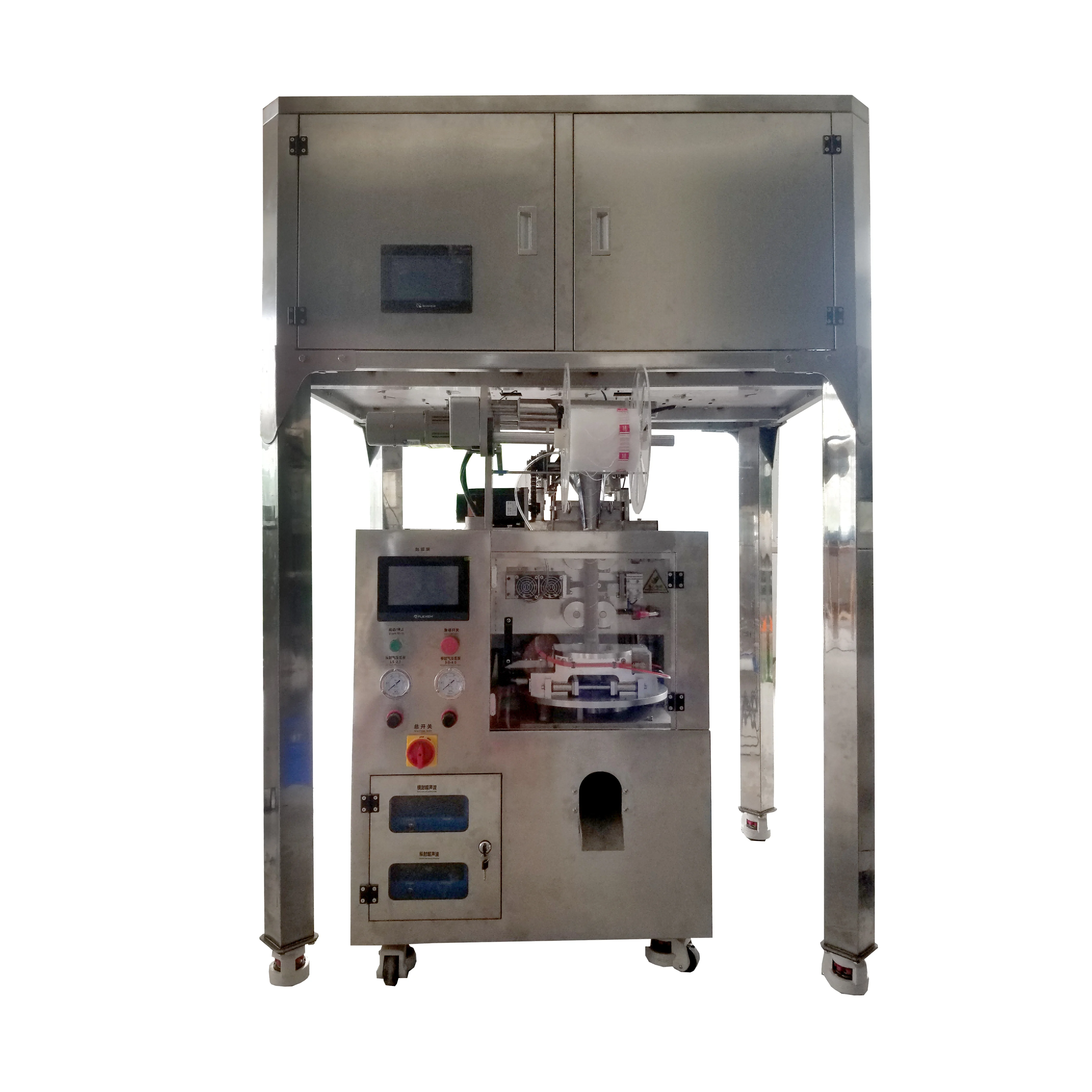 Automatic Nylon Triangle Pyramids Herbal Tea Bags Vertical Packing Machine - Buy Vertical ...