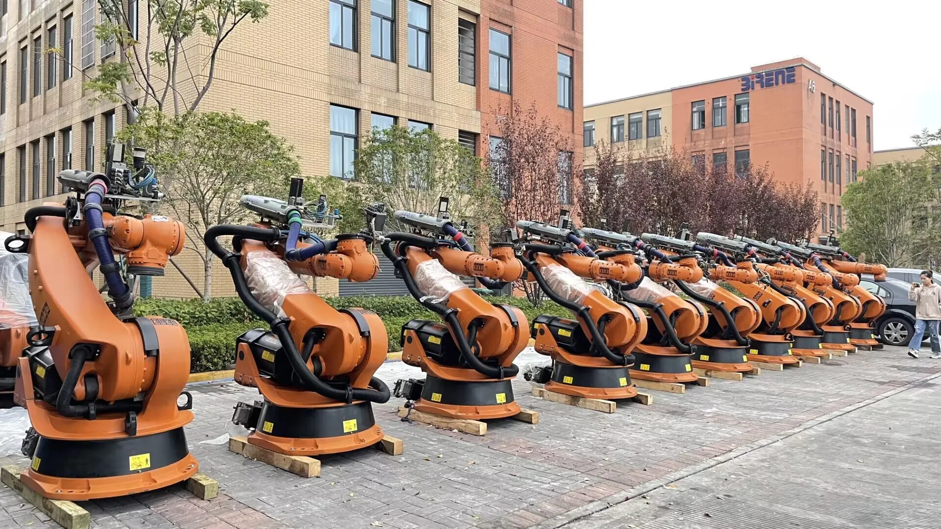 Kuka KR210 R3100 - 6axis Industrial Robot for CNC Milling