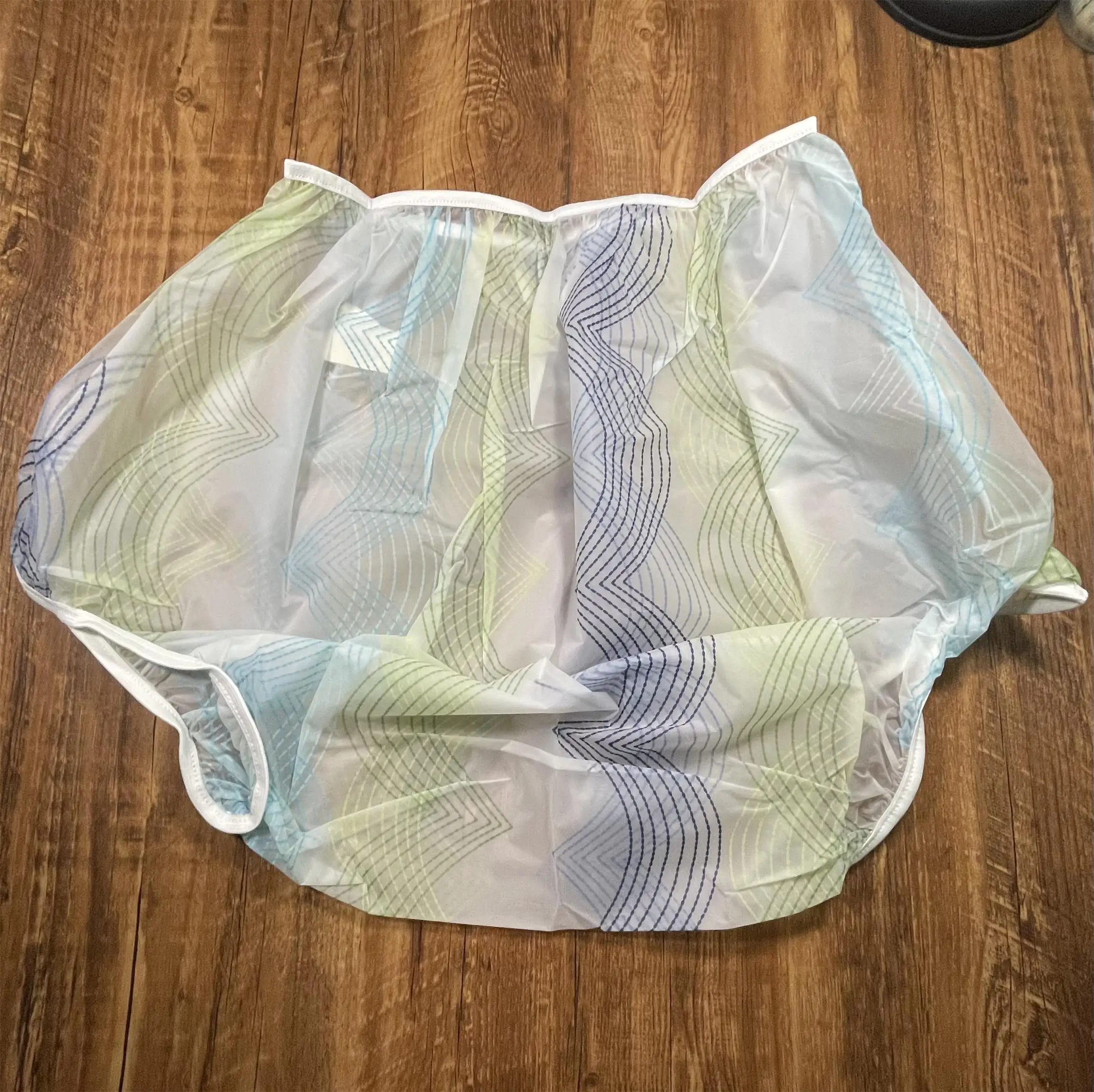 Wholesale Reusable Adult Plastic Diaper Pants Waterproof Pants ...