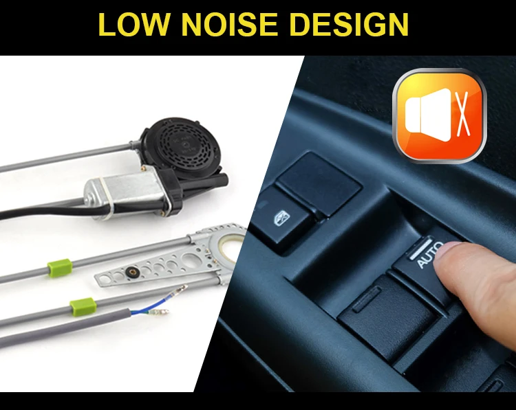 Universal Car 2 Door Power Window Kit Auto Electronics Power Motor ...