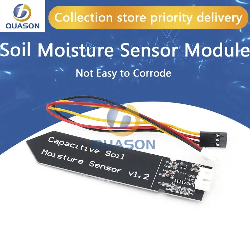 Capacitive Soil Moisture Sensor Module Not Easy To Corrode Wide Voltage ...