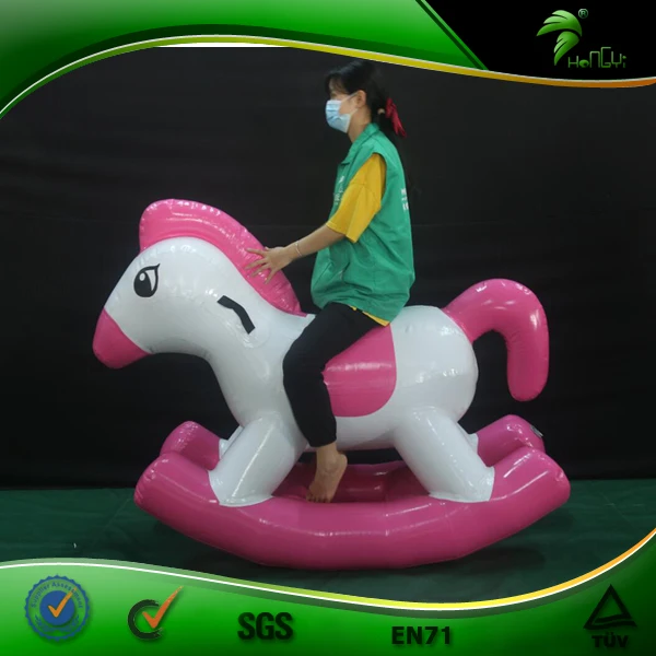 Customized Chinese Zodiac Animal Inflatable Rocking Horse