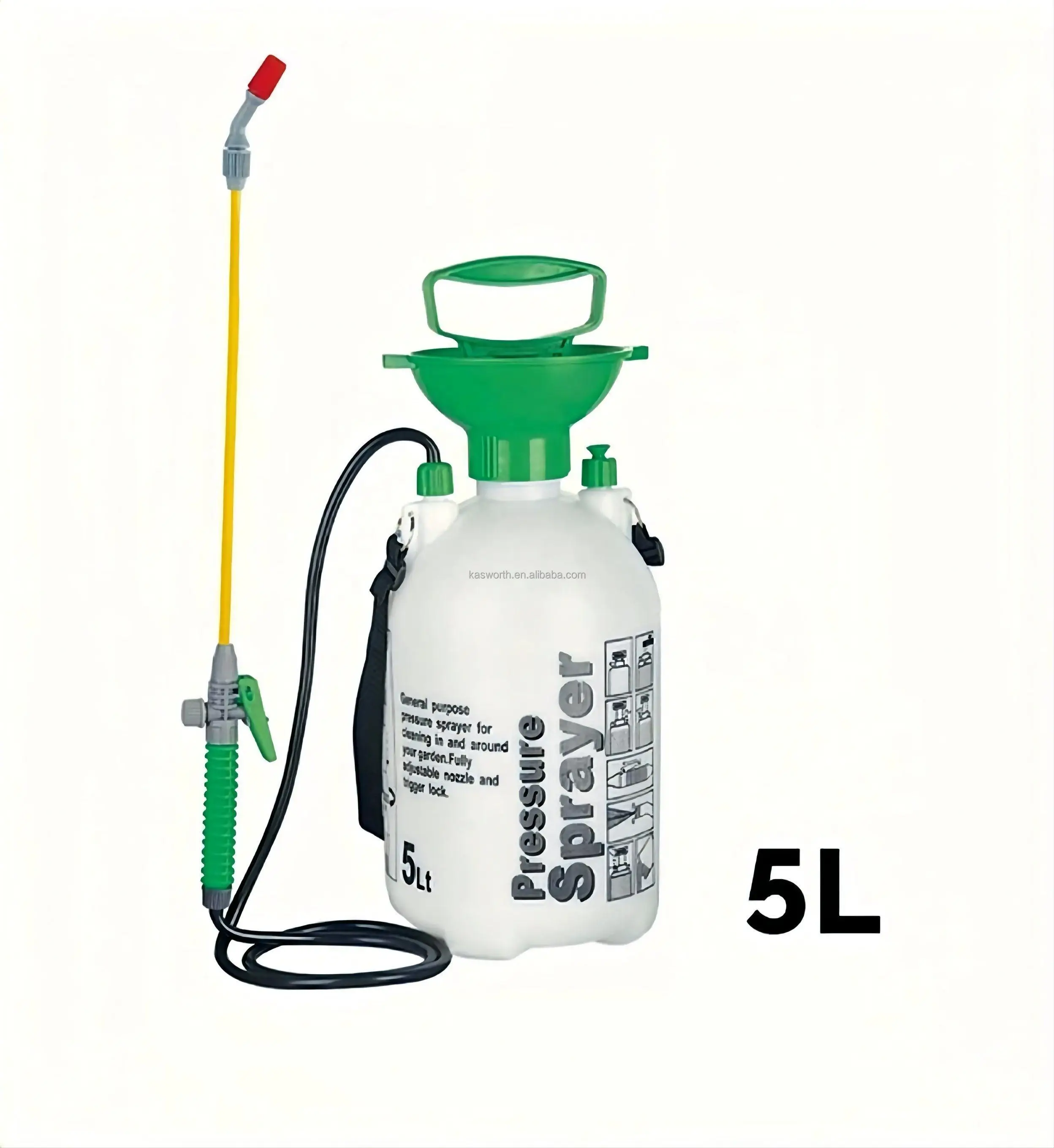Hand-operated Pneumatic Large-capacity 5l 8l Sprayer Big Blue Watering ...