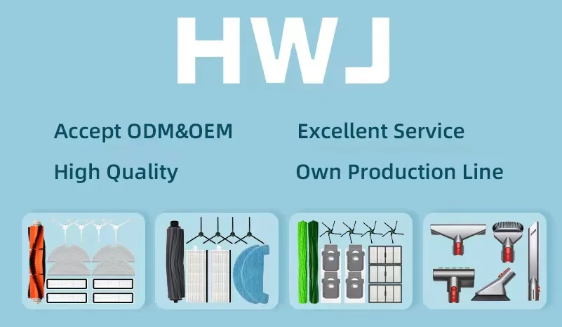 Hwj Replacement Accessories For Tikom G8000 Pro/ Honiture G20 Robot ...