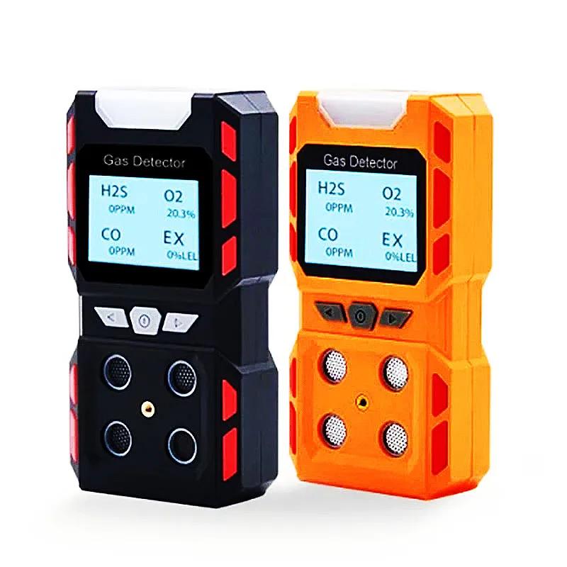 High Definition Lcd Screen 4 Gases Detector Portable Carbon Monoxide Co ...