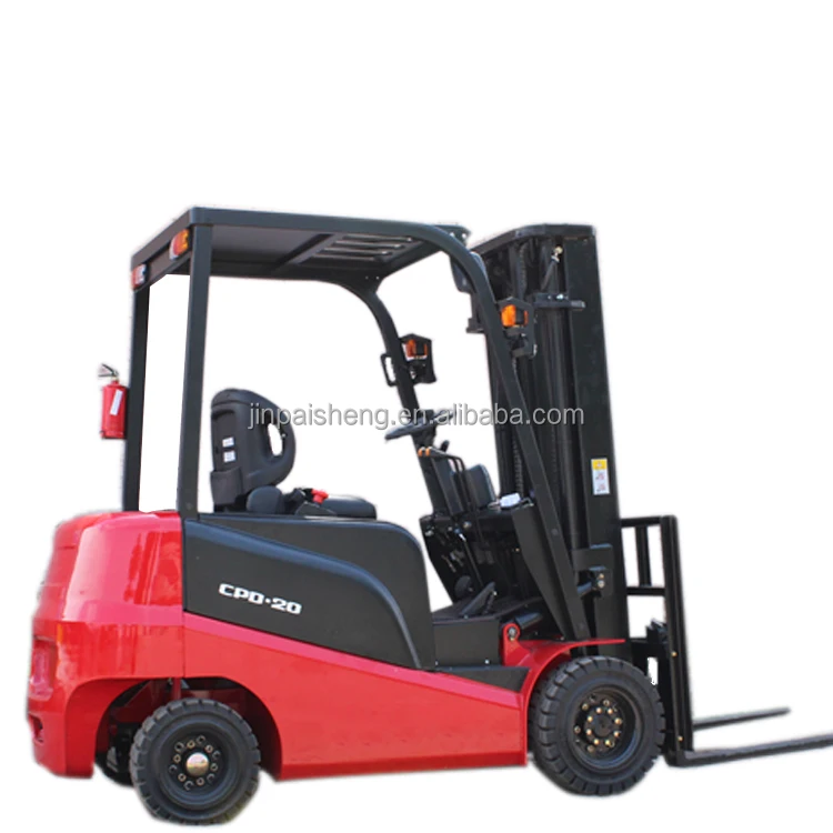 China Brand Hydraulic 2ton Electric Forklift With Li-ion Battery ...