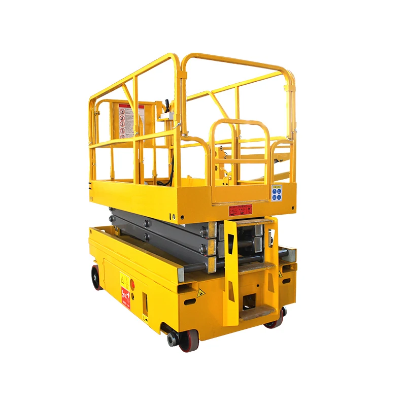 Electric Driven Self Propelled Scissor Air Conditioner Lift Table