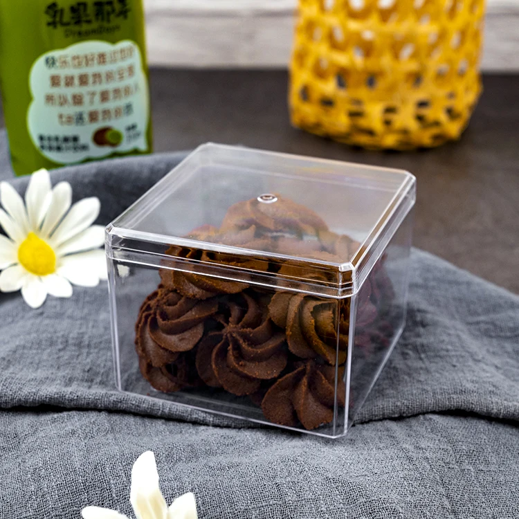 Mini Square Plastic Candy Box,Clear Candy Dispenser,Plastic Candy ...