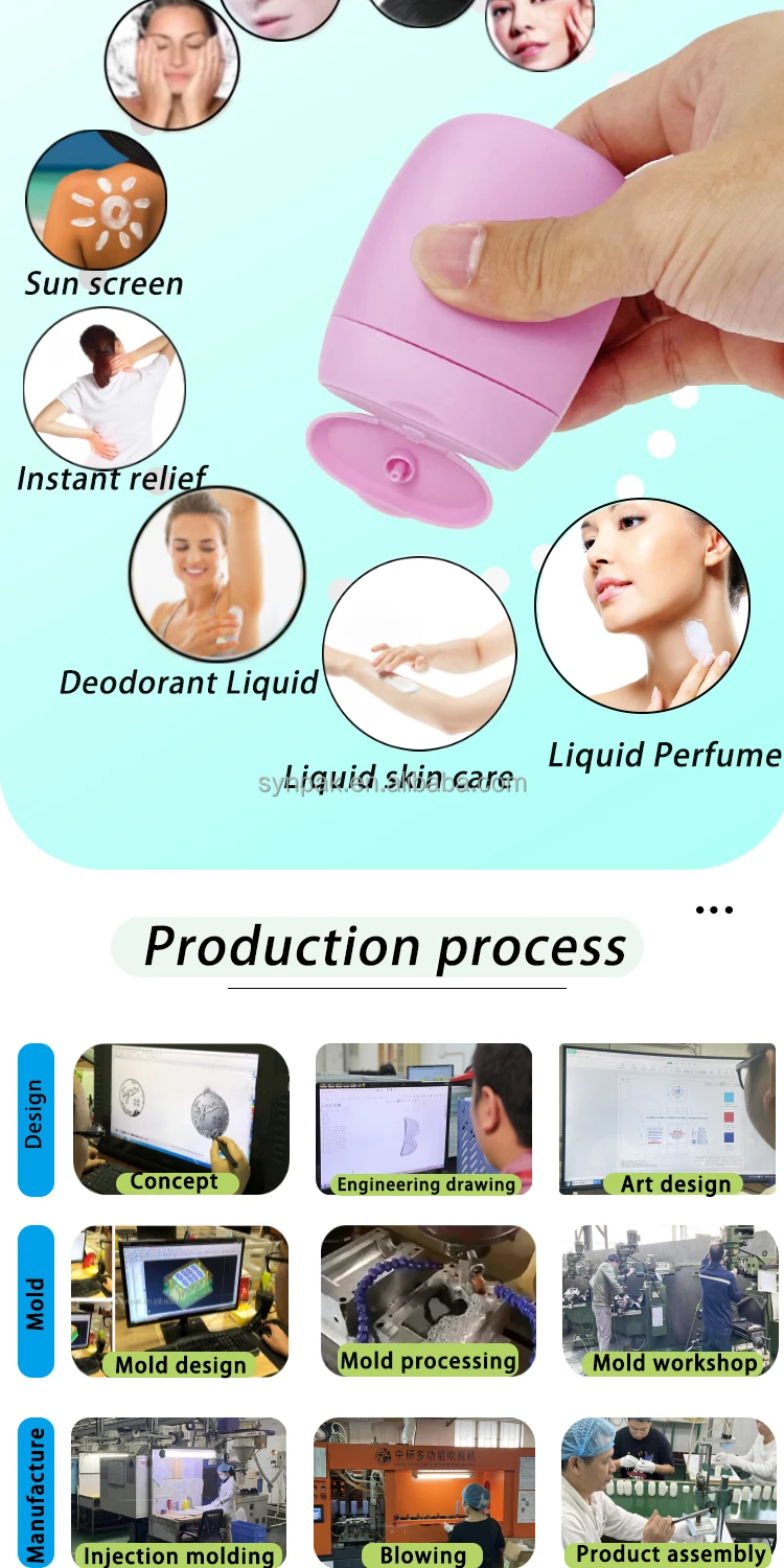 50ml Orifice Sunscreen Tube Container - Reusable & Easy Squeezable