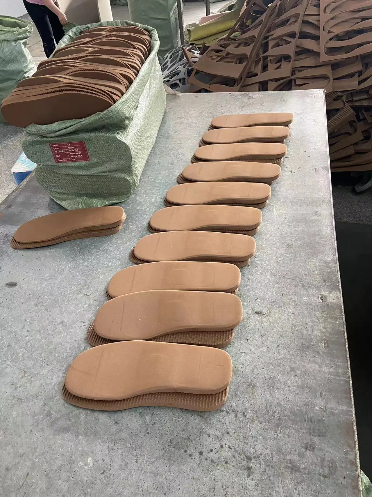 Eva Foam Sheet Shoe Sole Embossed Eva Sheet Hotel Slippers For Making ...