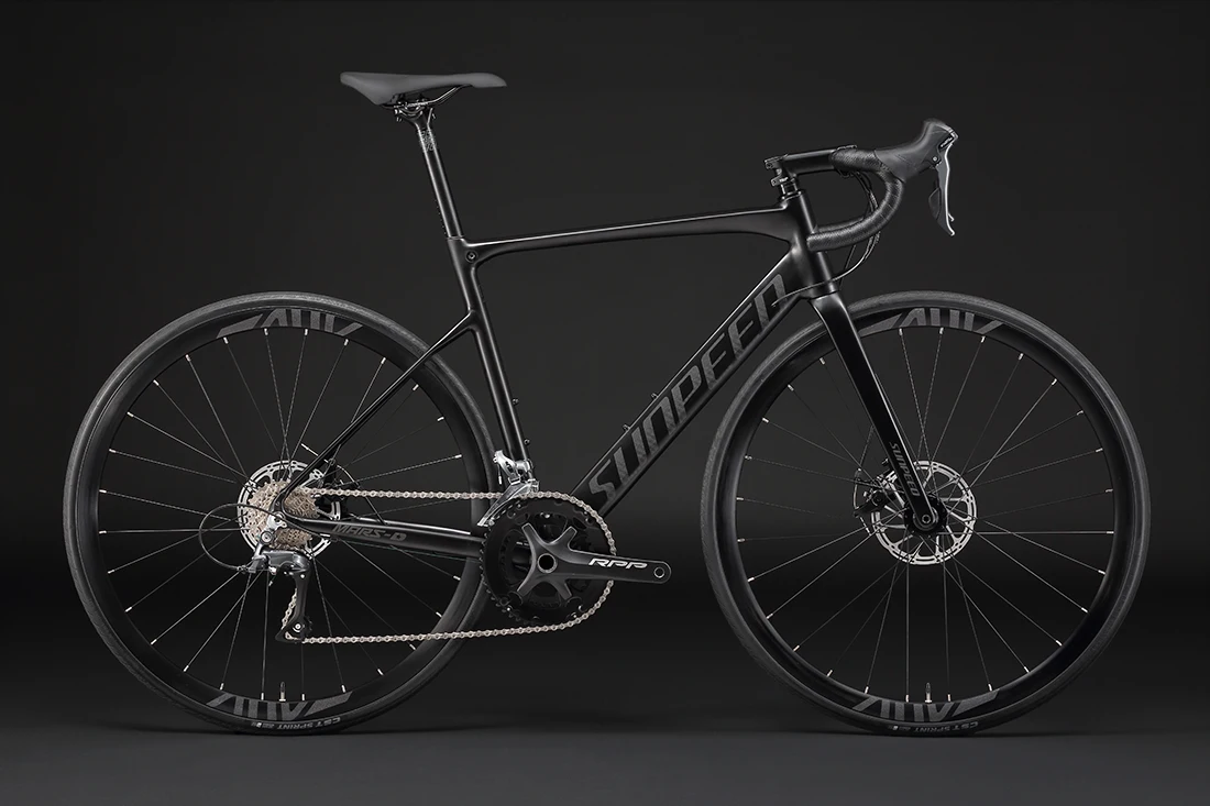 SUNPEED Road Bike - 700C Wheels, 16 Speed Disc Brake