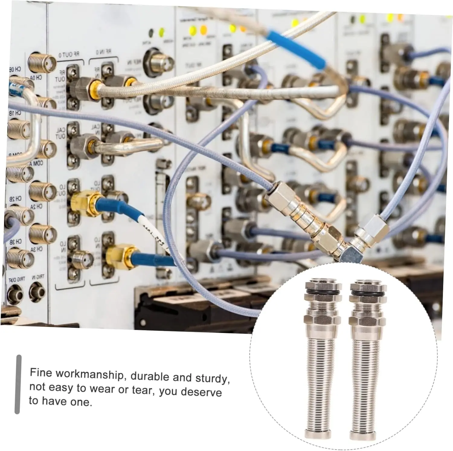 M12 Connector Protector Kit Nylon Cable Pass Cord Grip Springs Strain ...